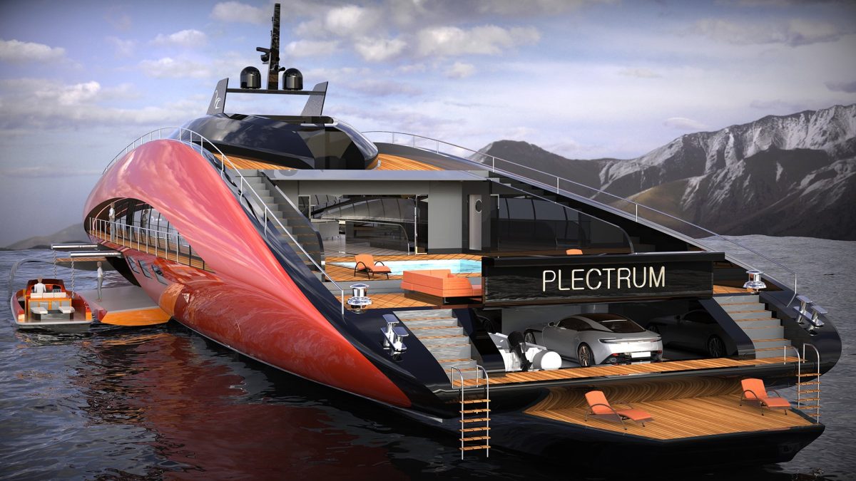 This hydrogen powered superyacht could fly across the water - Travel ...