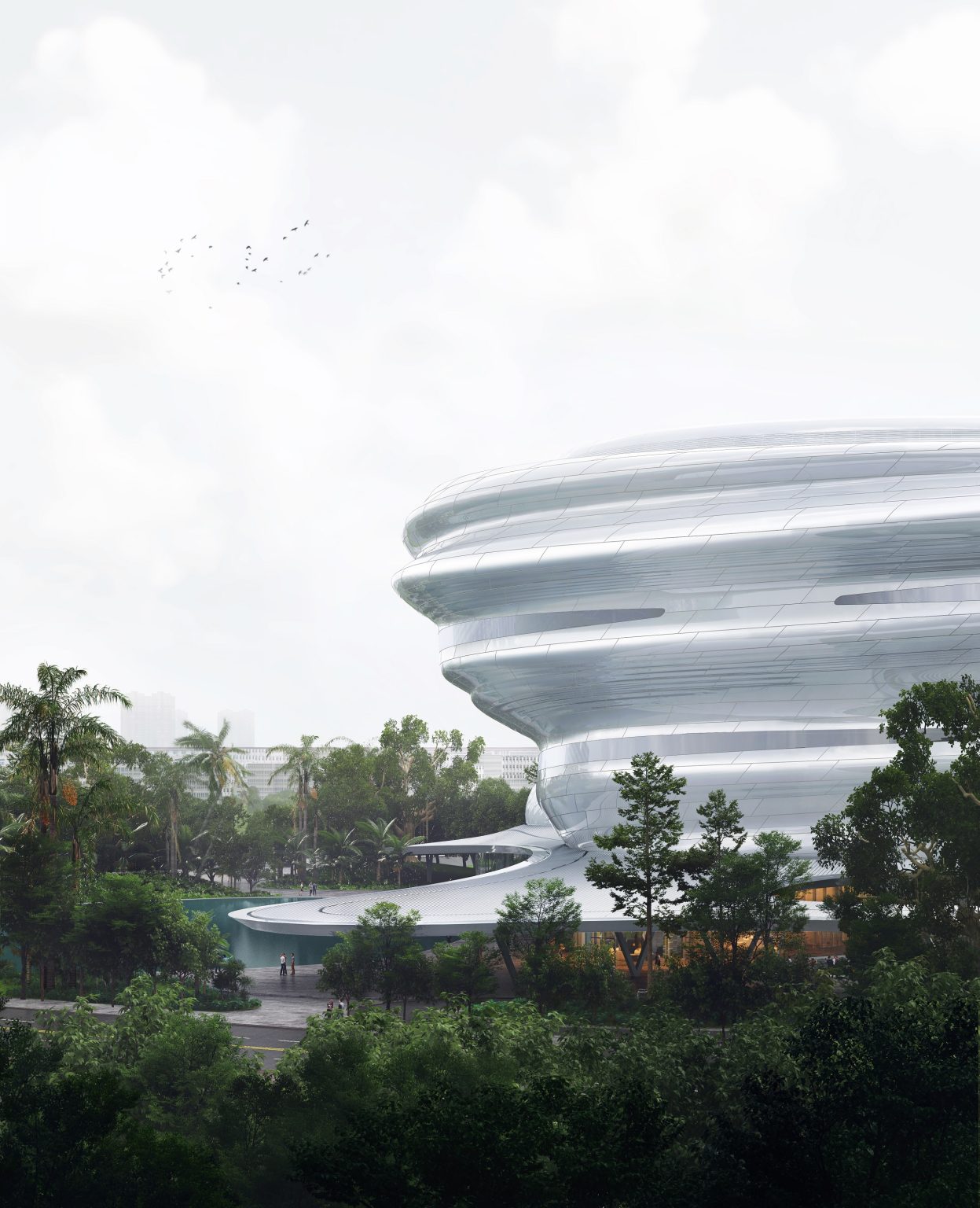 China’s latest science museum takes shape to resemble a cloud - Travel ...