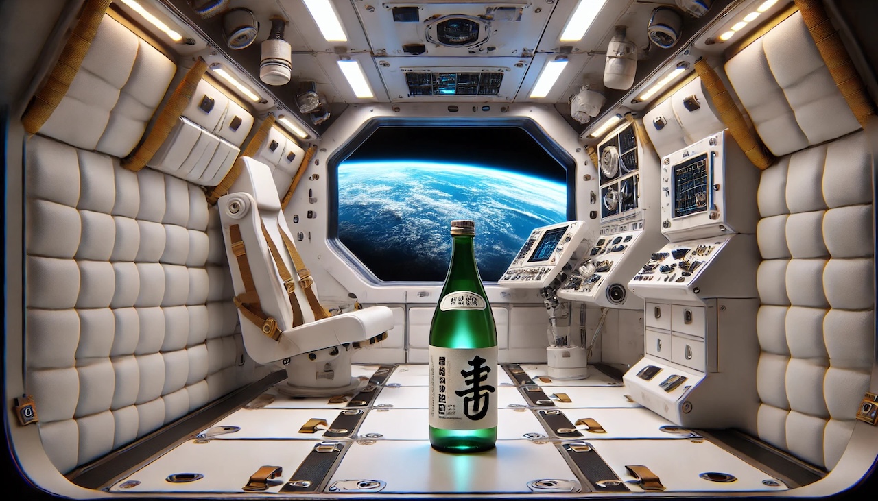 Japanese sake made in space could become the most expensive drink in ...