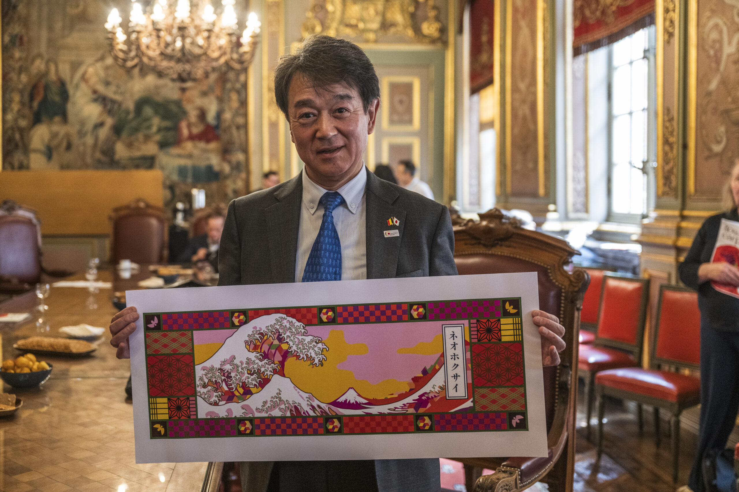 Brussels Flower Carpet to honour Japan with Hokusai-inspired wave ...